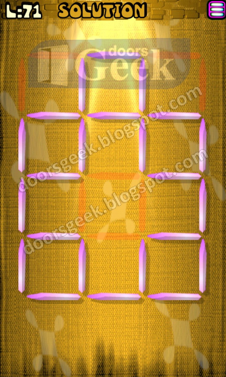 Matches Puzzle Episode 2 Level 71 Solution Doors Geek matches-puzzle-episode-2-level-71-solution-doors-geek